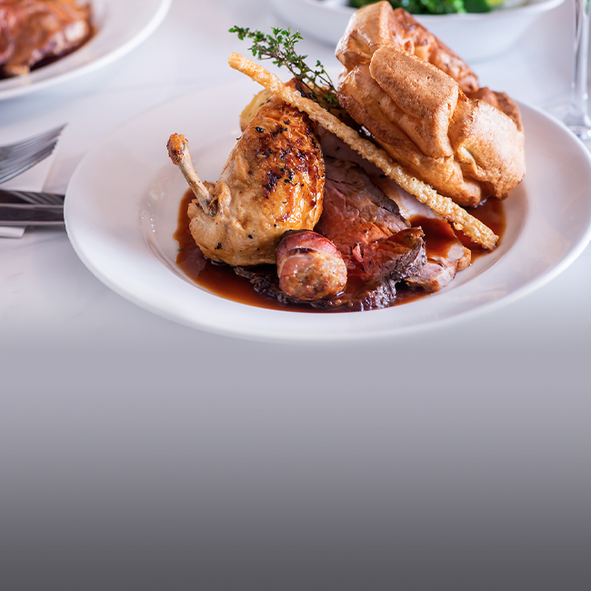 Country Pub Food in Huntingdon | Menus & Bookings