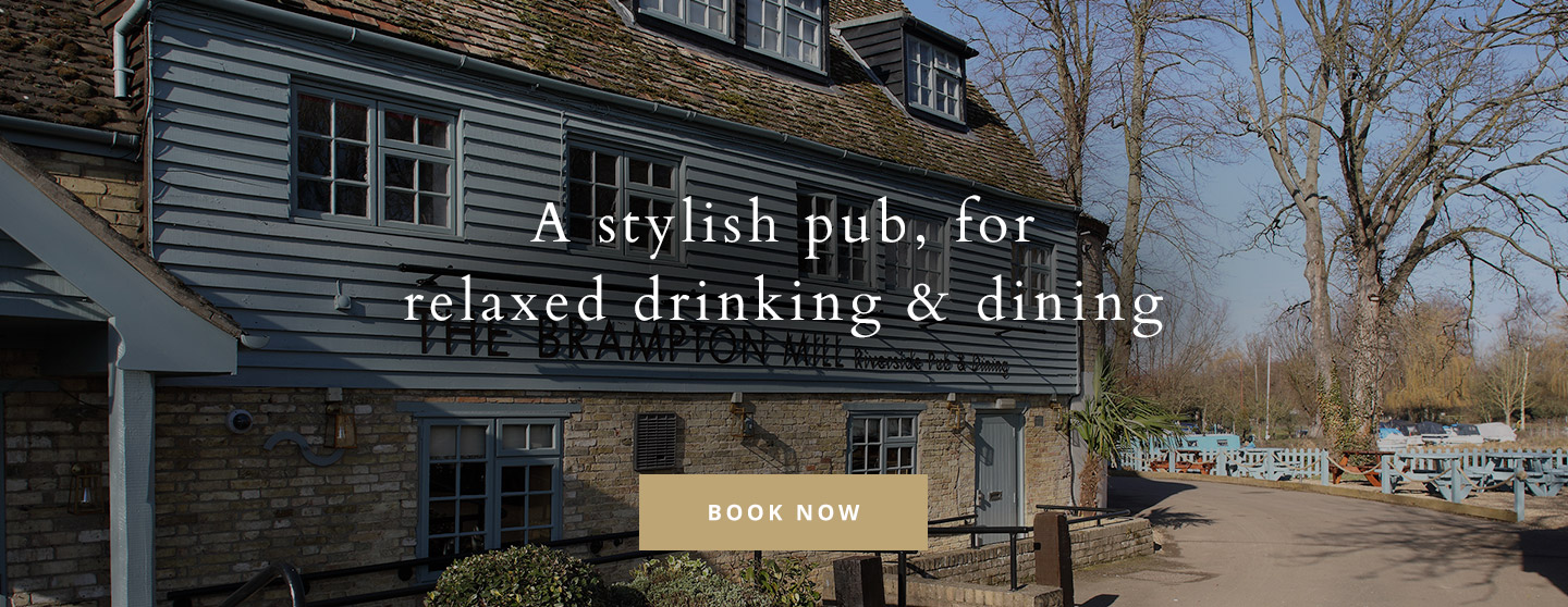 The Brampton Mill Country Pub & Restaurant in Huntingdon Cambridgeshire